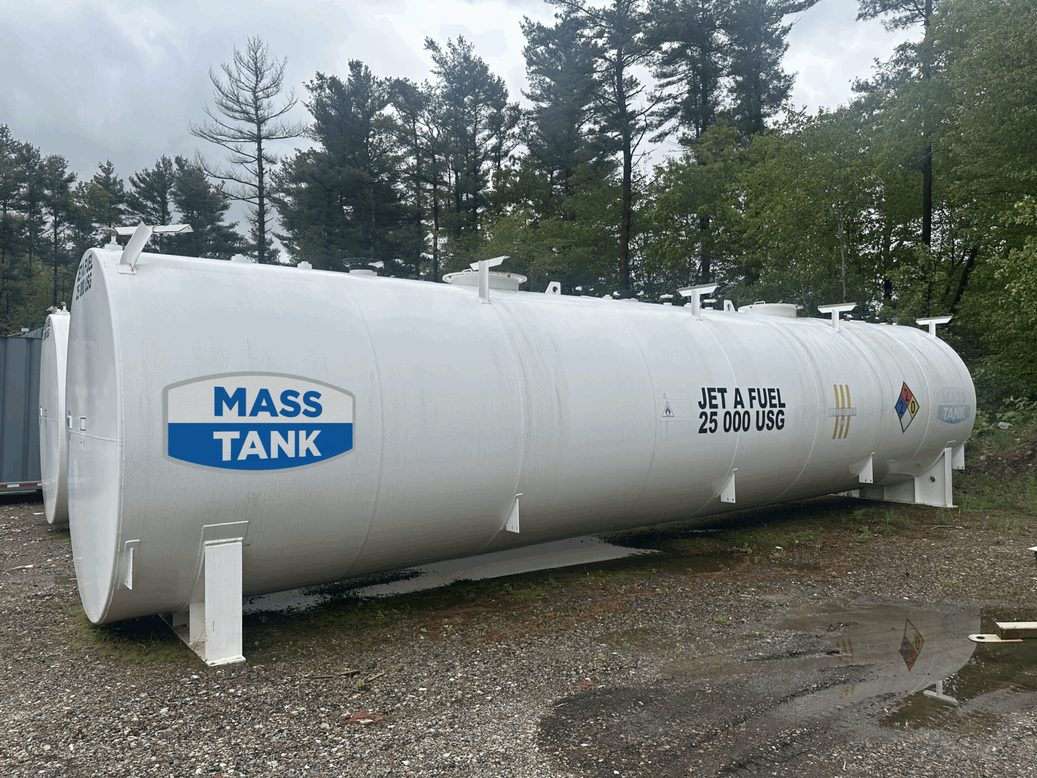 25000 Gallon Jet Fuel Tank for Sale - Fully Customizable